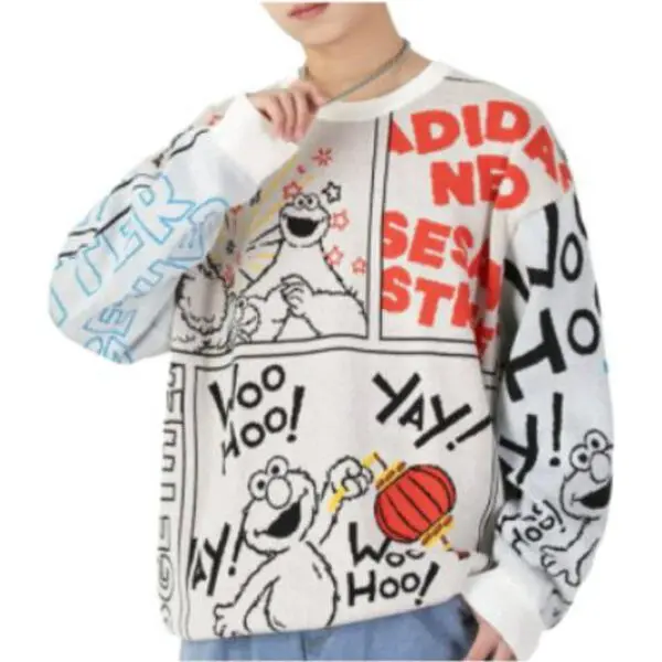 Adidas X Sesame Street Graphic Knitwear