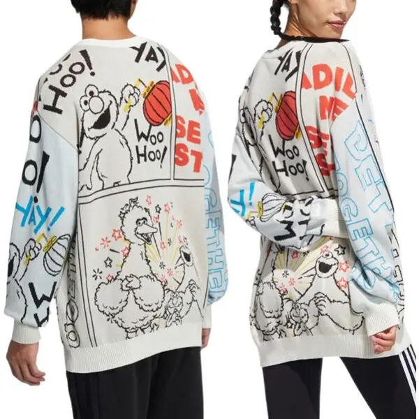 Adidas X Sesame Street Graphic Knitwear
