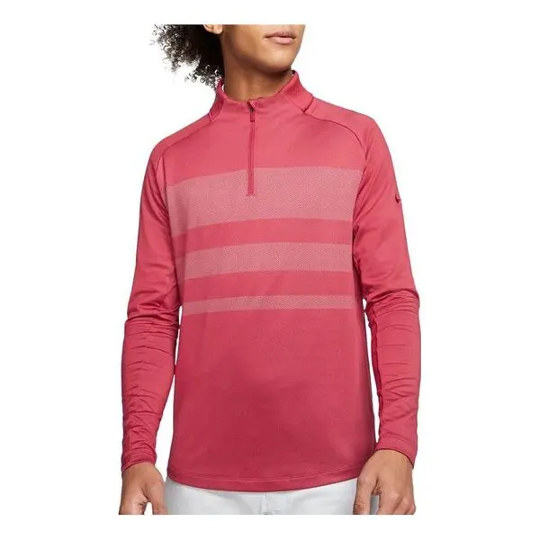 Nike Shield Victory 1/2-zip Golf Jacket - Red