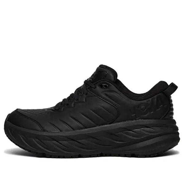 Hoka One One Bondi Sr Wide Sneakers - Black/black