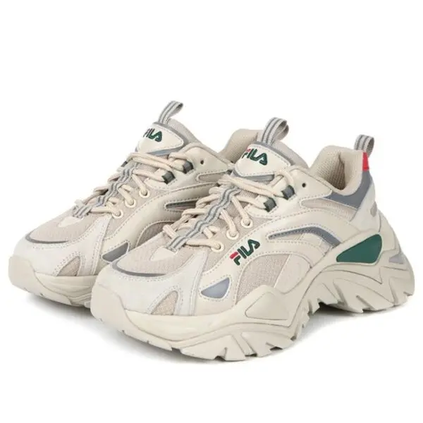 FILA Interation Light Shoes - Beige/green/red