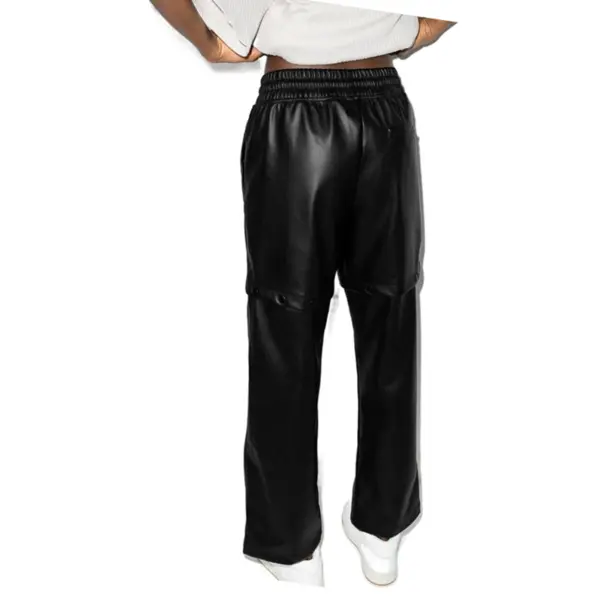 Adidas Always Original Faux Leather Track Pants
