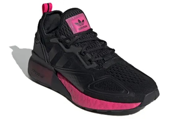 Adidas Zx 2k Boost Athletic Sneakers - Black/pink