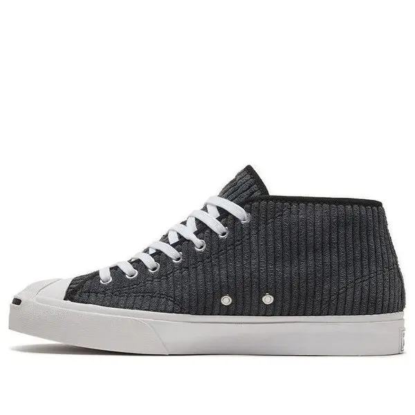 CONVERSE Jack Purcell Mid Corduroy Sneakers - Black