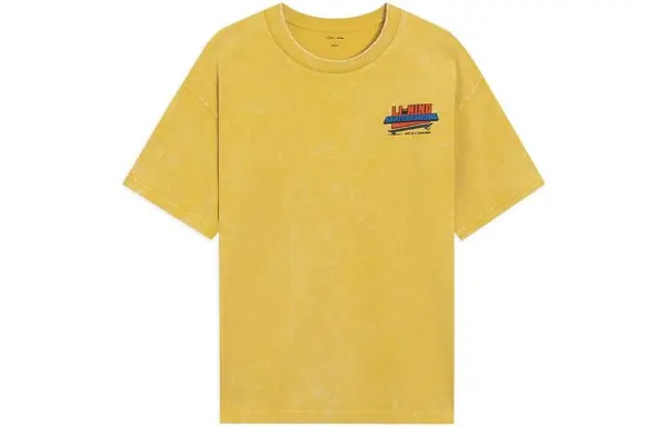 LI-NING X Marvel Spider Comic Graphic T-shirt 'yellow