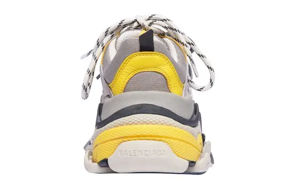 Balenciaga Triple S Trainer - Grey/yellow