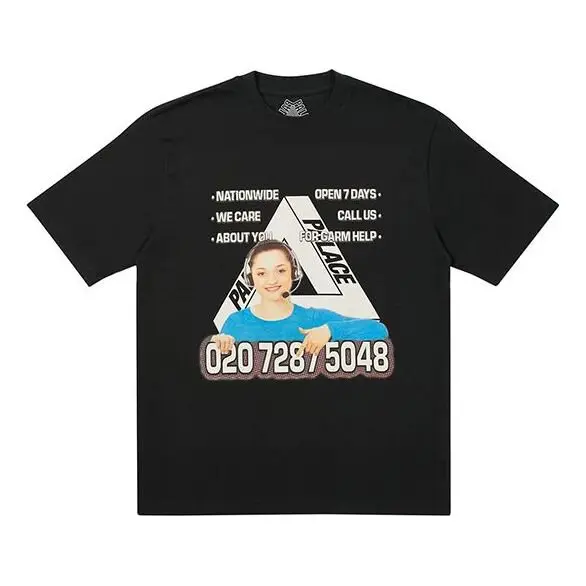 PALACE Bell Short Sleeve Crewneck T-shirt - Black