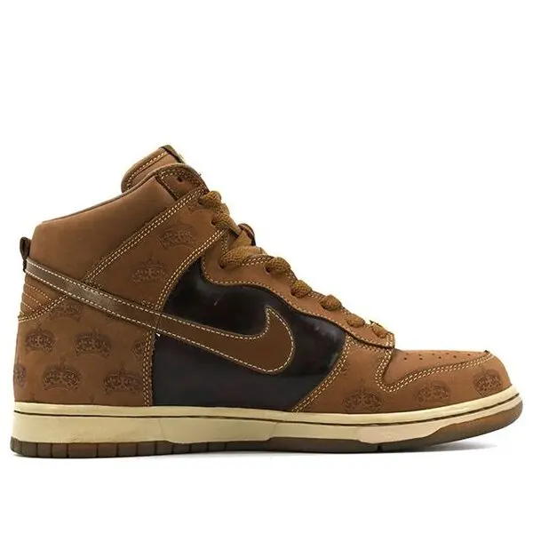 Nike Dunk High Premium 'mighty Crown' Sneakers - Brown