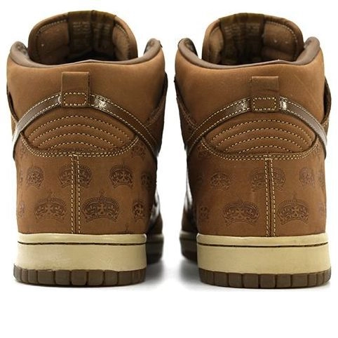 Nike Dunk High Premium 'mighty Crown' Sneakers - Brown