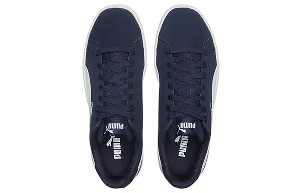 PUMA Smash Buck Low Top Sneakers - Blue/white