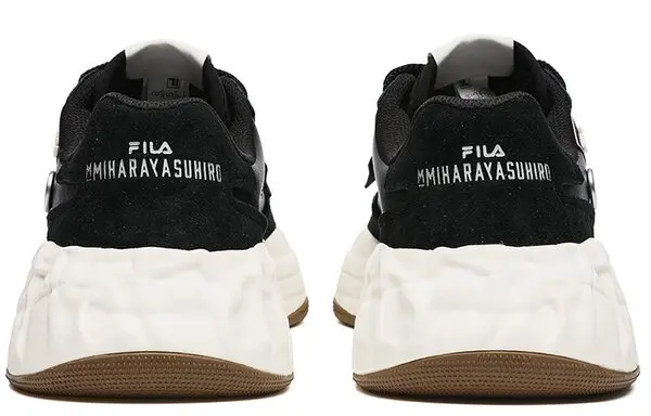 FILA Mihara Yasuhiro Leather And Suede Lace-up Sneakers