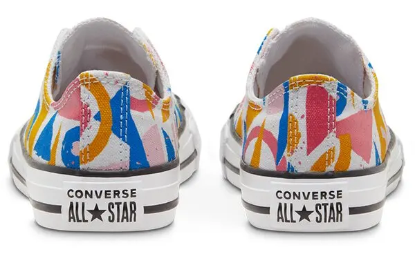 CONVERSE Chuck Taylor All Star Low Top Sneakers - White/yellow/blue