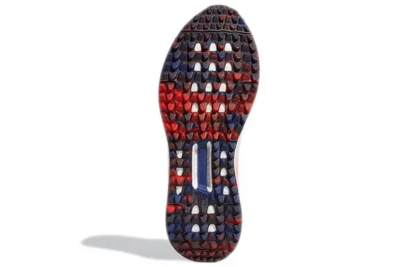 Adidas Solarthon Primegreen Spikeless Golf Shoes - Grey/red