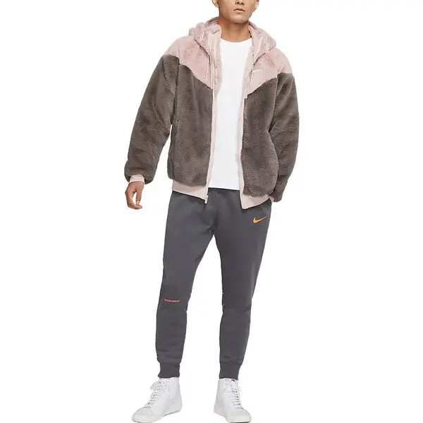 Nike Windrunner Colorblock Logo Hooded Jacket - Multi-color