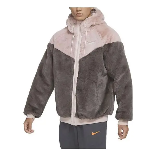 Nike Windrunner Colorblock Logo Hooded Jacket - Multi-color