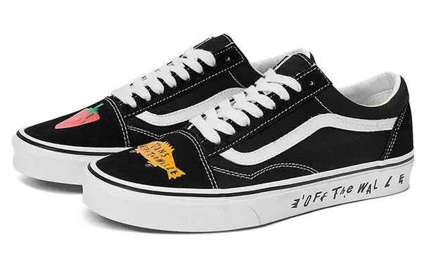 VANS Old Skool Classic Casual Sneakers - Black