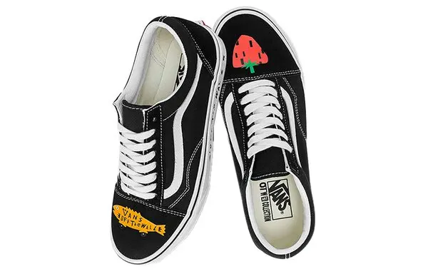 VANS Old Skool Classic Casual Sneakers - Black