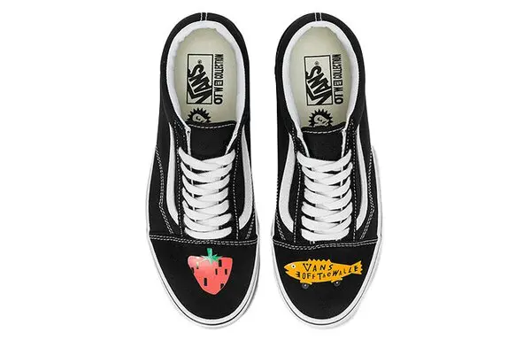 VANS Old Skool Classic Casual Sneakers - Black