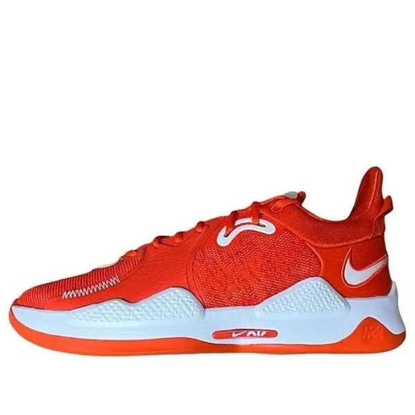 Nike Pg 5 Tb 'team Low Top Sneakers - Orange