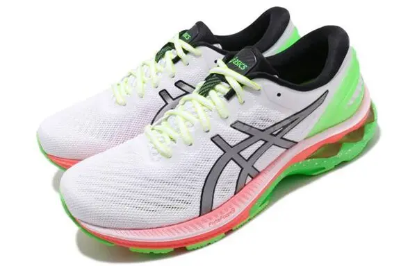 Asics Gel-kayano 27 Lite Show Athletic Sneakers - White/green