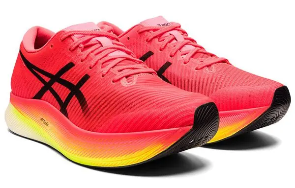 Asics Metaspeed Sky Athletic Shoes - Red/yellow