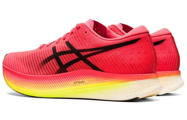 Asics Metaspeed Sky Athletic Shoes - Red/yellow
