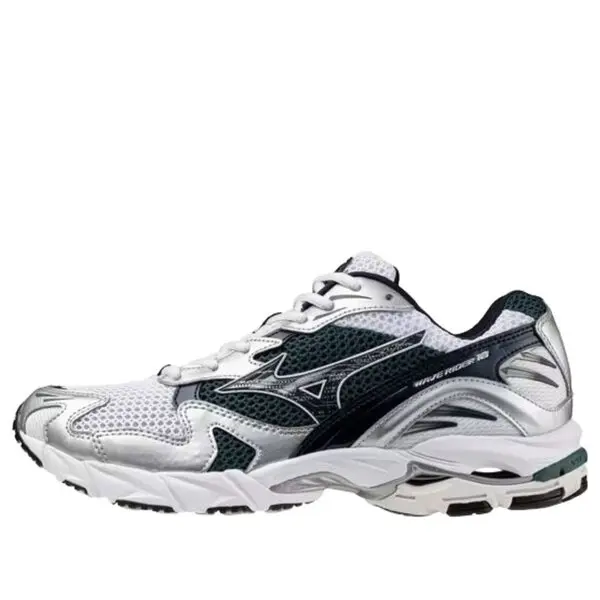 Mizuno Wave Rider 'white Baritone Blue - White/baritone Blue