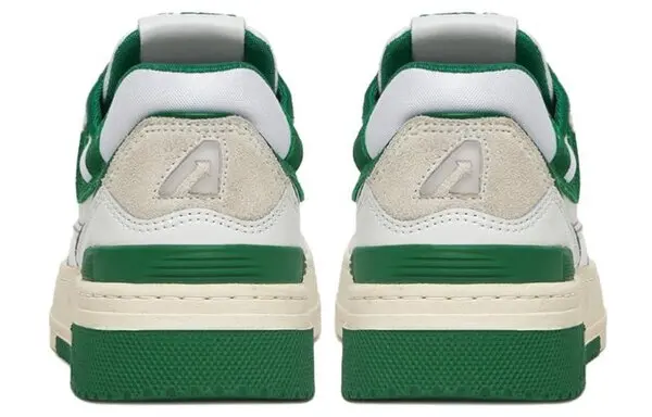 AUTRY Clc Leather Sneakers - White/green