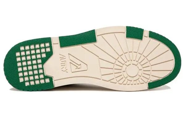 AUTRY Clc Leather Sneakers - White/green