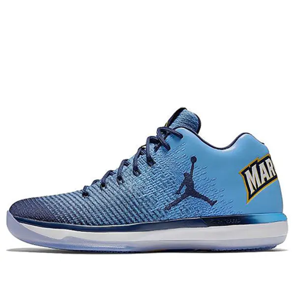 JORDAN Air 31 Low "marquette" Basketball Sneakers - Blue