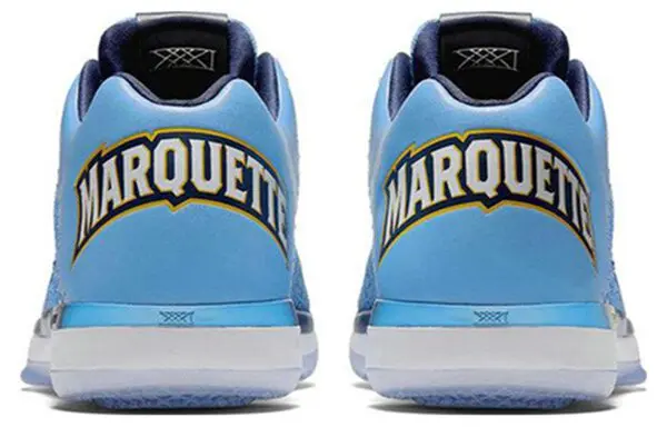 JORDAN Air 31 Low "marquette" Basketball Sneakers - Blue