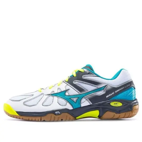 Mizuno Wave Smash L04 Athletic Sneakers - White/blue