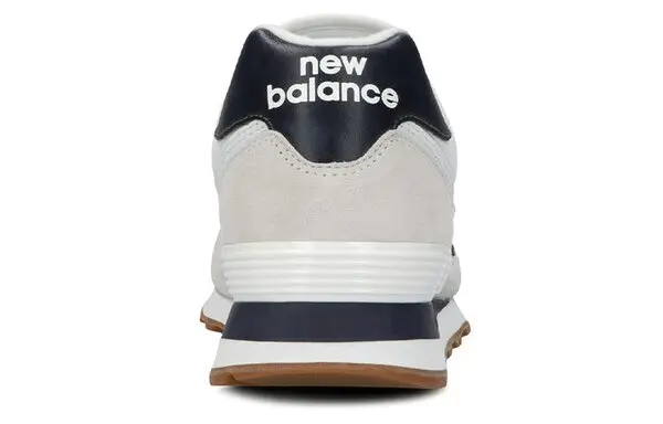 NEW BALANCE 574 Series Low Top Sneakers - White/black
