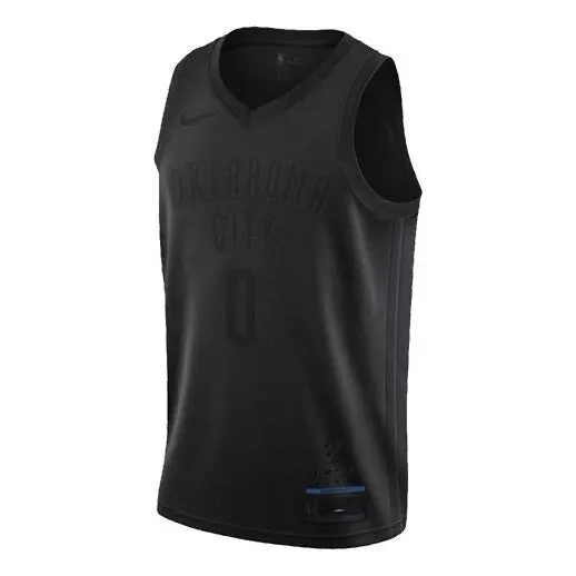 Nike Oklahoma City Thunder Westbrook Mvp Jersey - Black