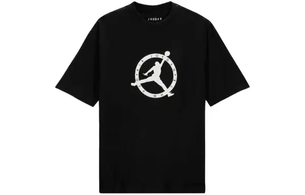 JORDAN X Off-white Mj T-shirt White Forest Green - Black