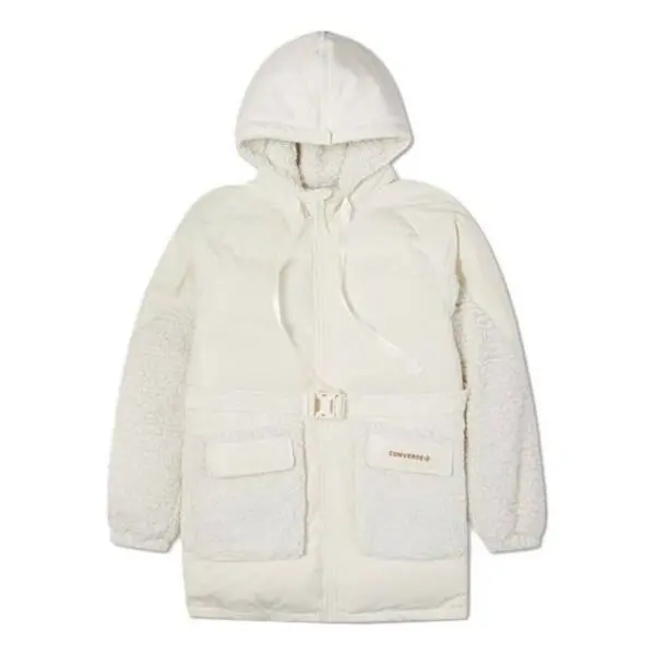 CONVERSE Down Short Jacket - White/black