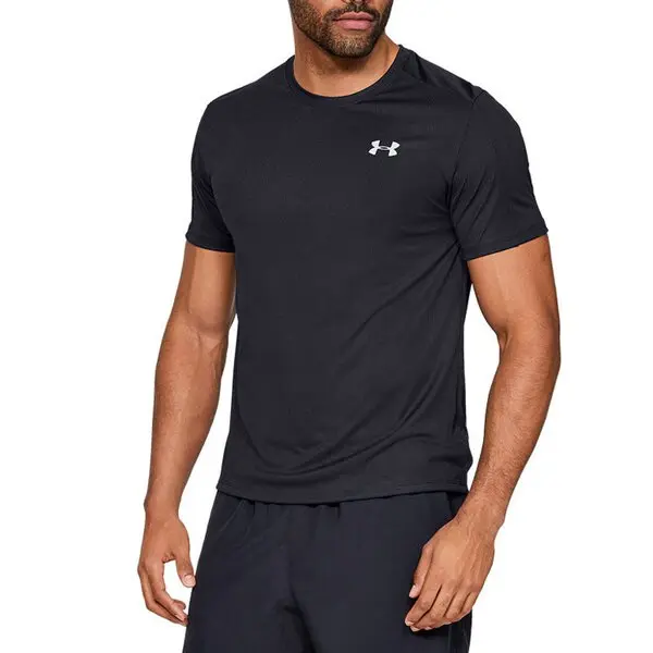 Under Armour Ua Speed Stride Short Sleeve T-shirt - Black