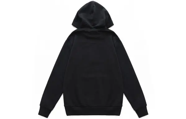 CONVERSE Graphic Print Hoodie - Black
