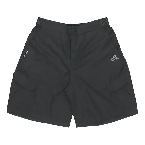 Adidas Aeroready Cargo Shorts With Quick-dry Technology - Black