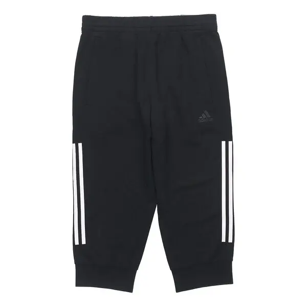 Adidas Ai Pnt 34 Lwft Sports Stripe Woven Long Pants - Black