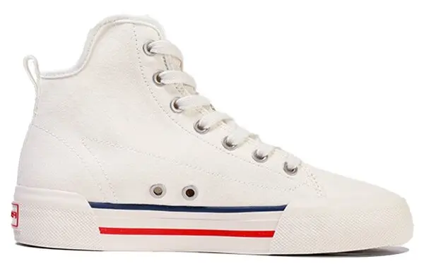 ANTA High Top Canvas Sneakers