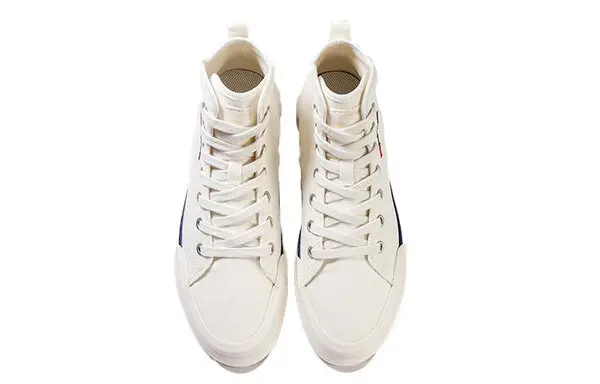 ANTA High Top Canvas Sneakers