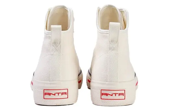 ANTA High Top Canvas Sneakers