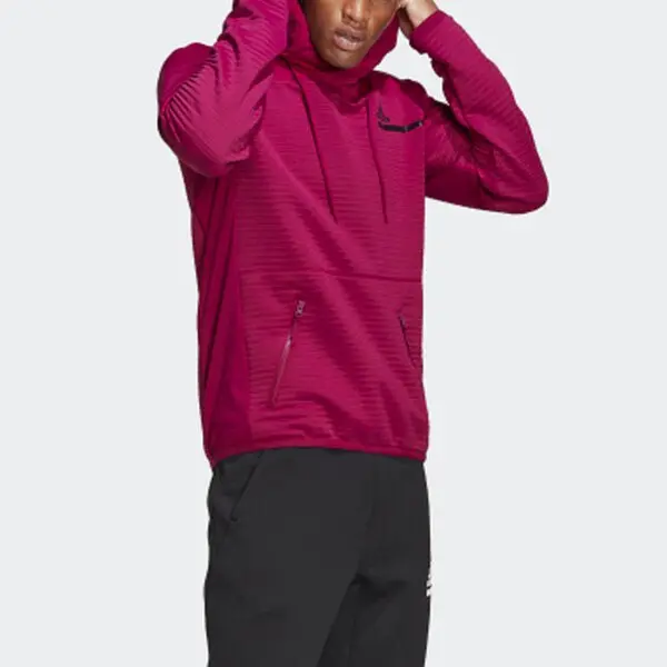 Adidas Mzne Coldrdy Po Sports Pullover Hoodie