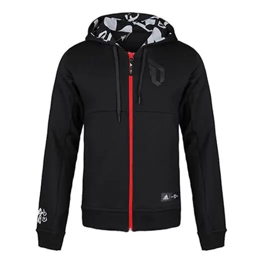 Adidas Lillard Basketball Fleece Hoodie - Black