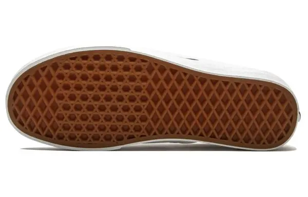 VANS Checkerboard Classic Slip-on Sneakers - White/green