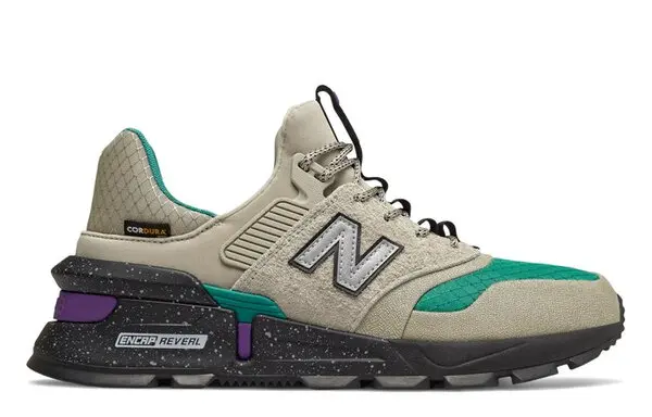 NEW BALANCE 997 Sport "stonewear" Sneakers - Yellow/green