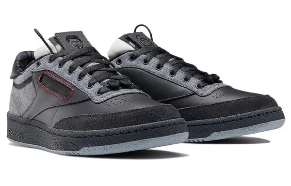REEBOK The Money Heist X Club C "the Professor" Sneakers - Black/gray