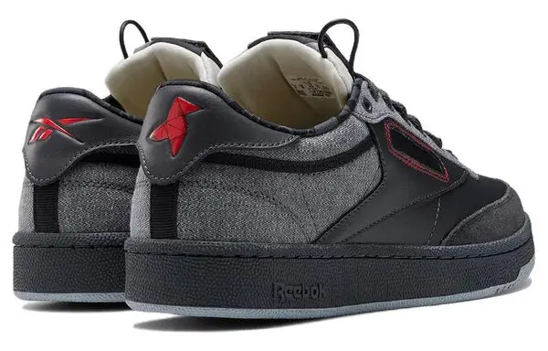 REEBOK The Money Heist X Club C "the Professor" Sneakers - Black/gray