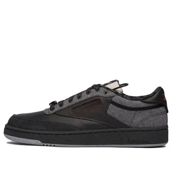 REEBOK The Money Heist X Club C "the Professor" Sneakers - Black/gray